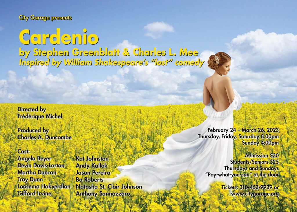 Cardenio – City Garage Theatre